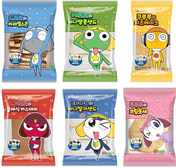 CU, 추억의 '케로로 빵' 재출시한다